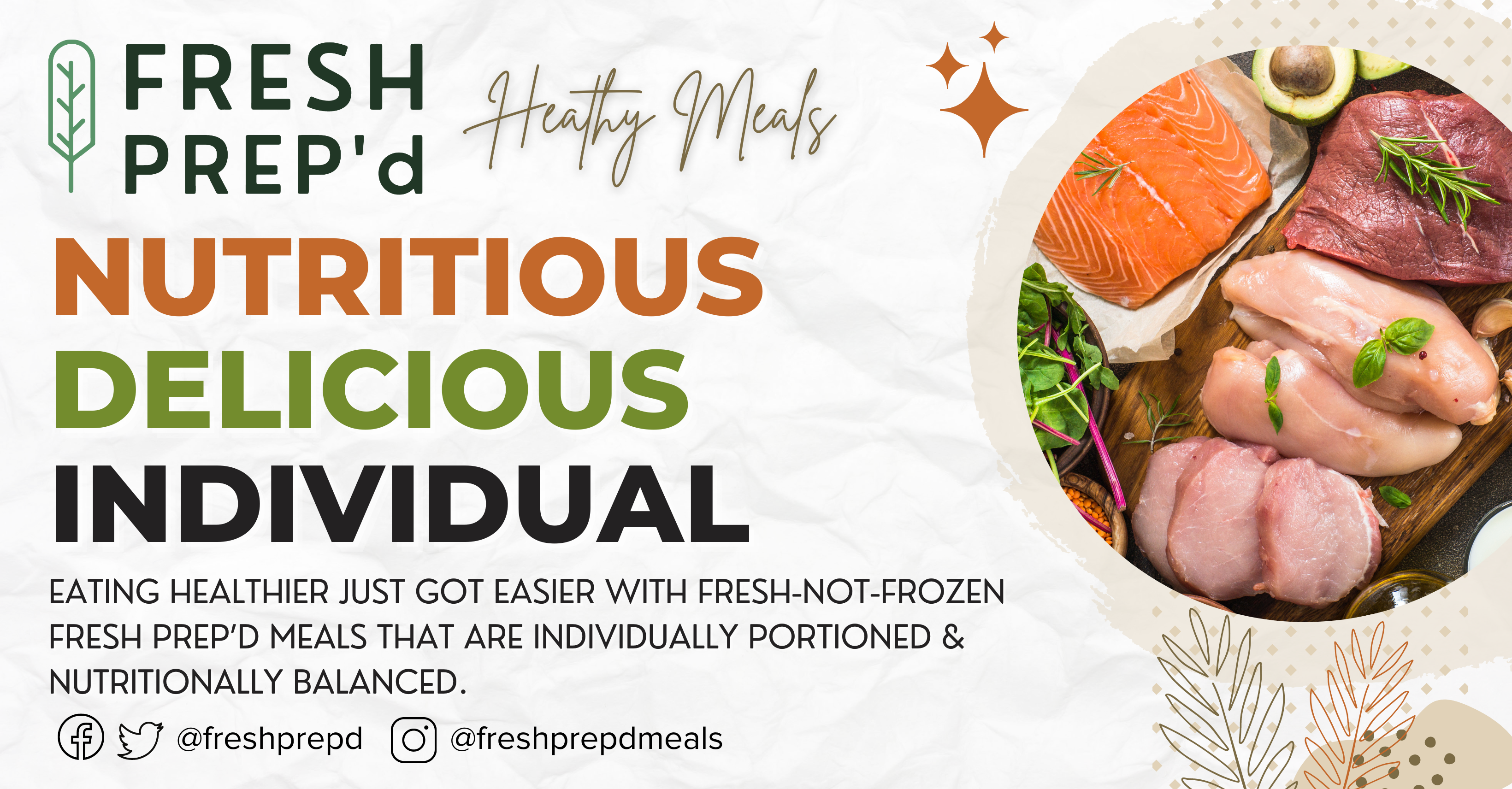 My account - Fresh Prep'd